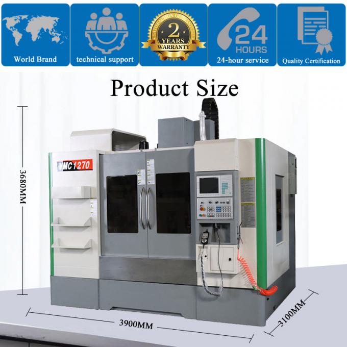 VMC machine center vmc1270 fresadora vertical 5 axis cnc machining center