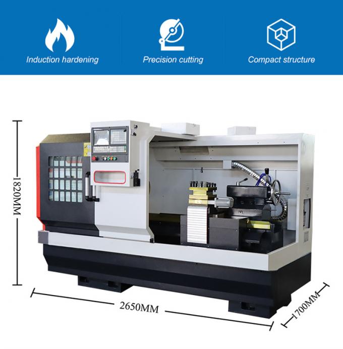 Metal CNC Lathe CK6140 Horizontal Flat Bed Cnc Machine